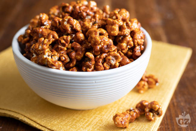 Salziges Karamell-Popcorn - Italienische Rezepte von GialloZafferano