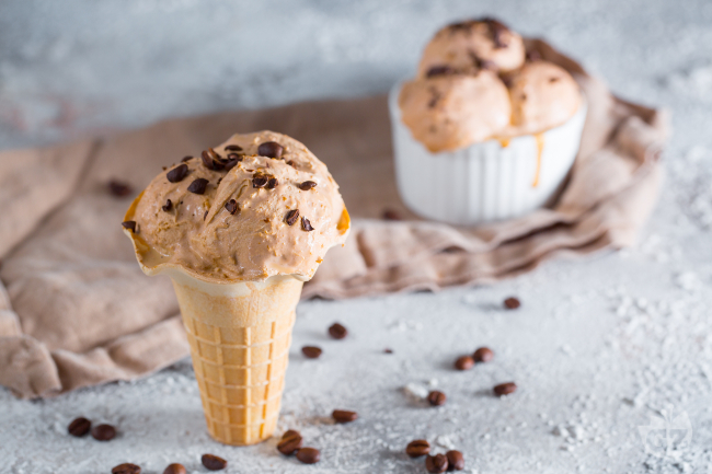Kaffee-Eis - Italienische Rezepte von GialloZafferano