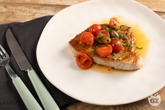 Thunfisch in der Pfanne - Italienische Rezepte von GialloZafferano